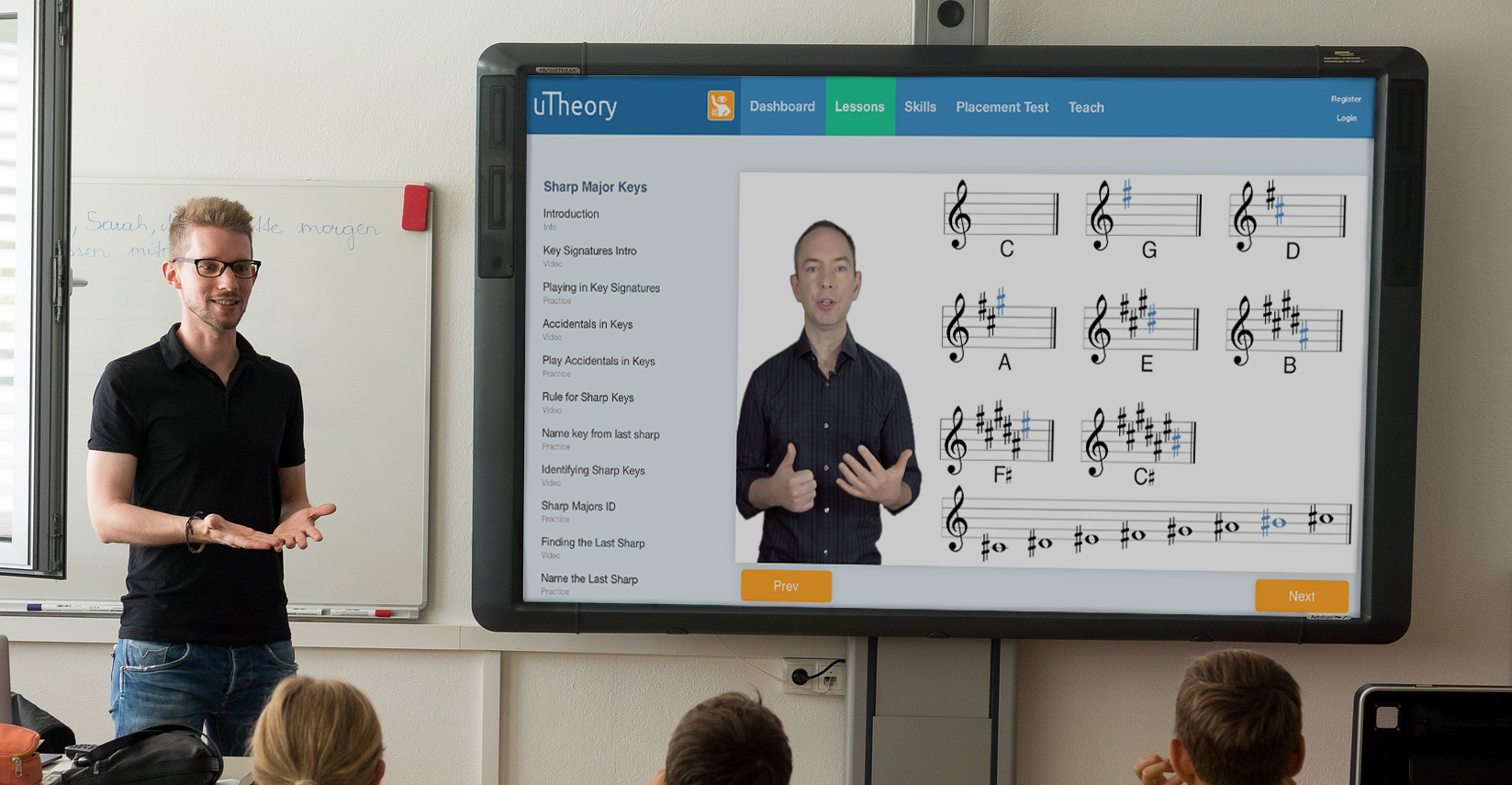 5 Ways To Use uTheory In Your Classroom for In Person Instruction